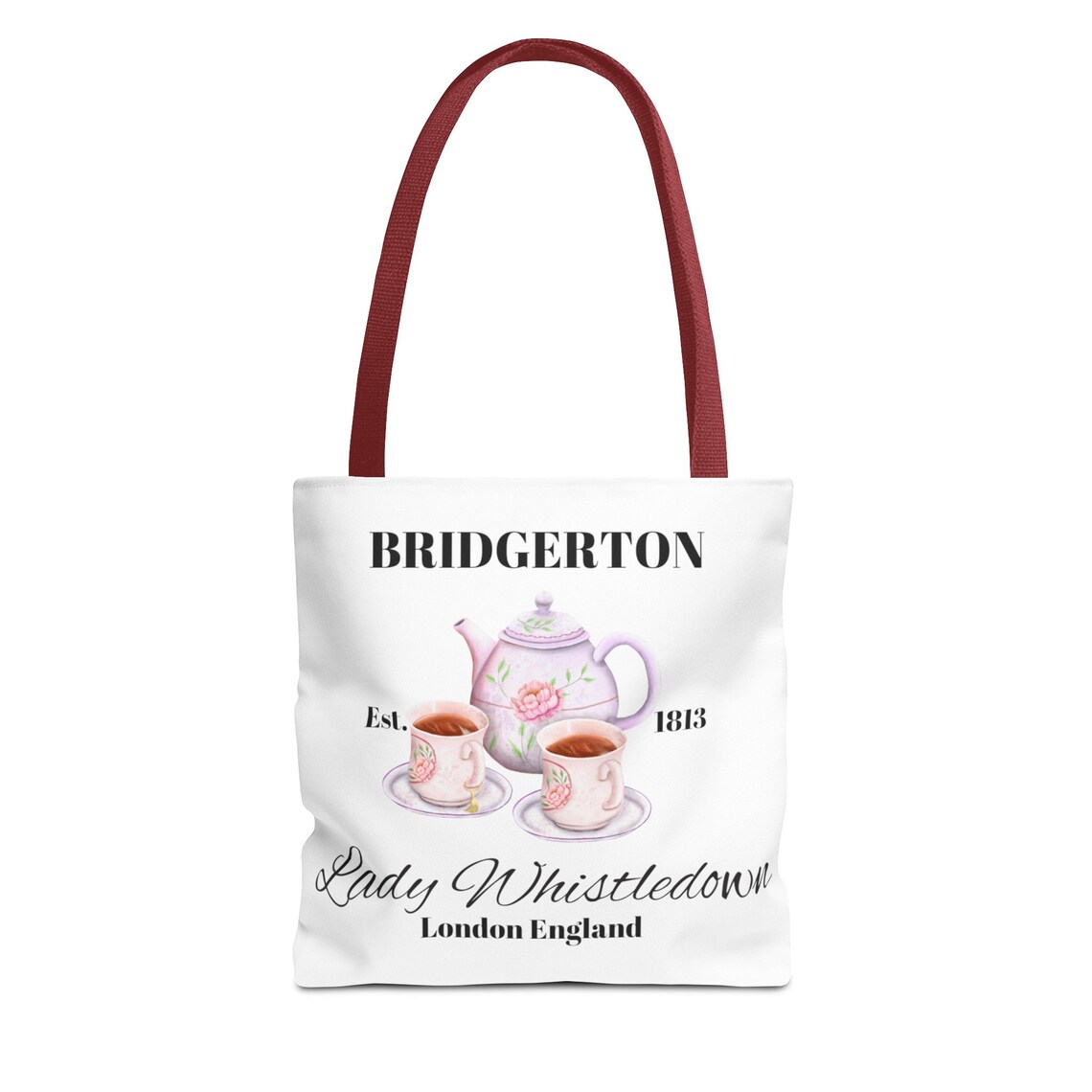 Bridgerton Tote Bag, Lady Whistledown Tote Bag, Bridgerton Gifts ...