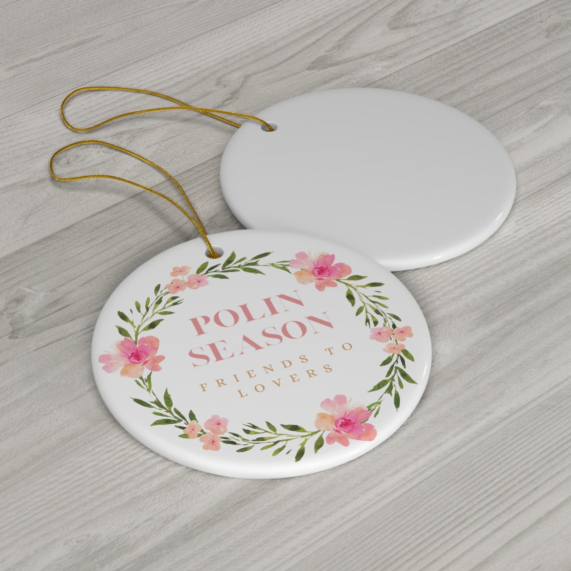 Polin Season Friends to Lovers Ceramic Ornament, Bridgerton Season ...