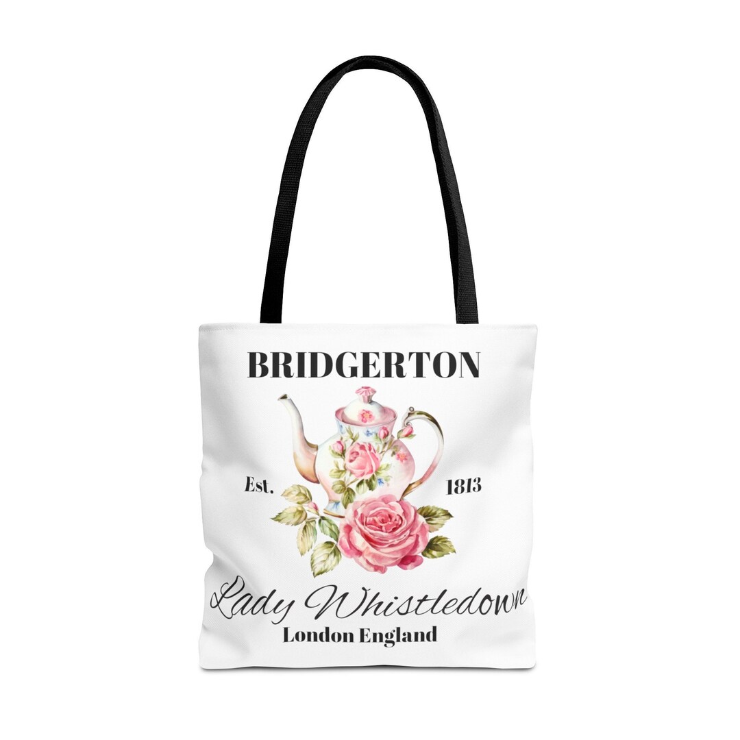 Bridgerton Tote Bag, Bridgerton Merchandise, Lady Whistledown ...