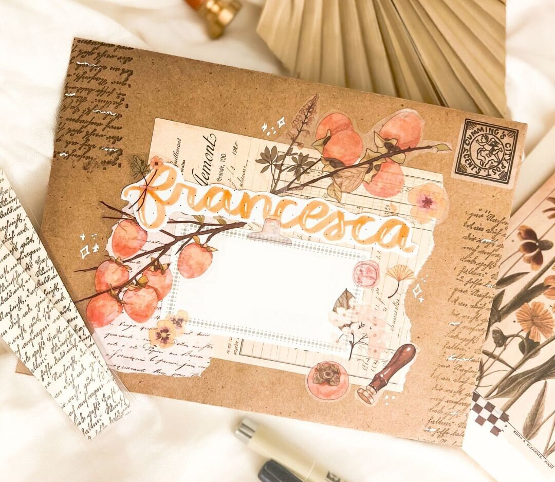 Handmade Pen Pal Letter | Mystery Monthly Mail Club Envelope ...
