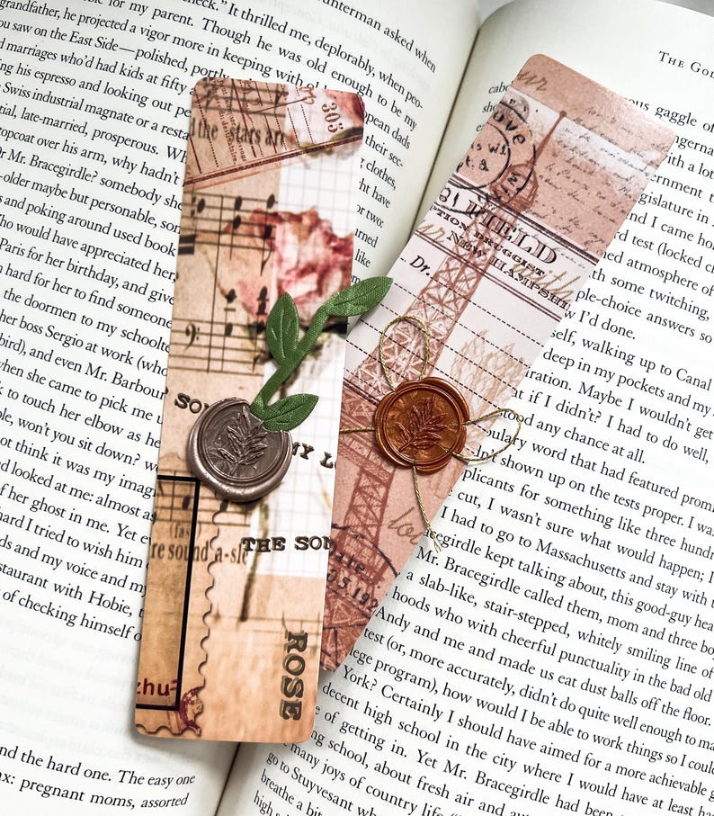 Mystery Bookmark Grab Bag | Bookish Gift Bookmarks With Tassels Random ...
