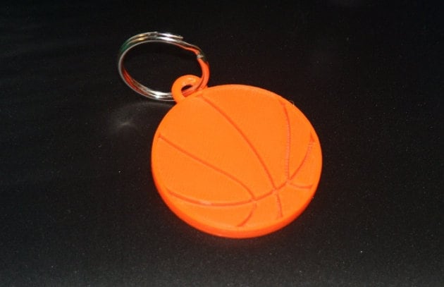 3D Printed Basketball Keychain All Colours Party Bag - Etsy