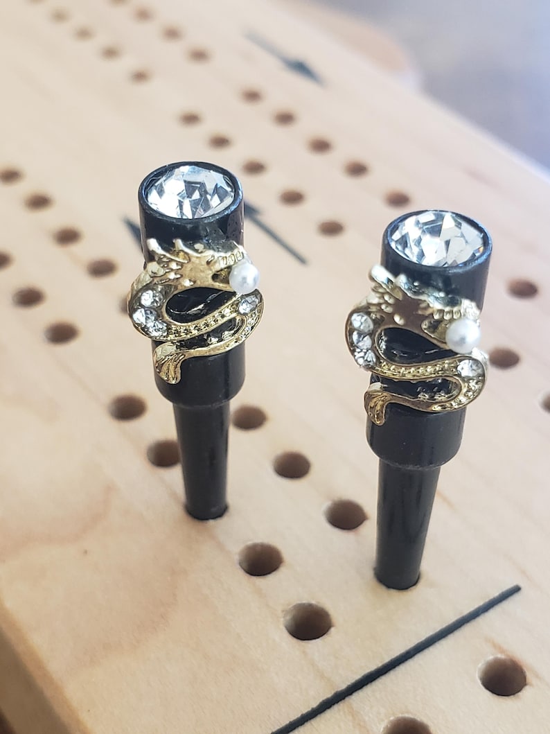 Dragon Pearls Cribbage Pegs - Etsy