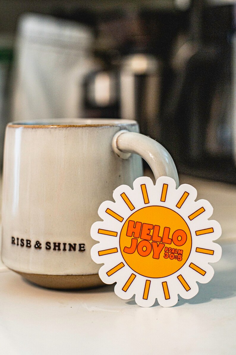 Hello Joy Sticker - Etsy