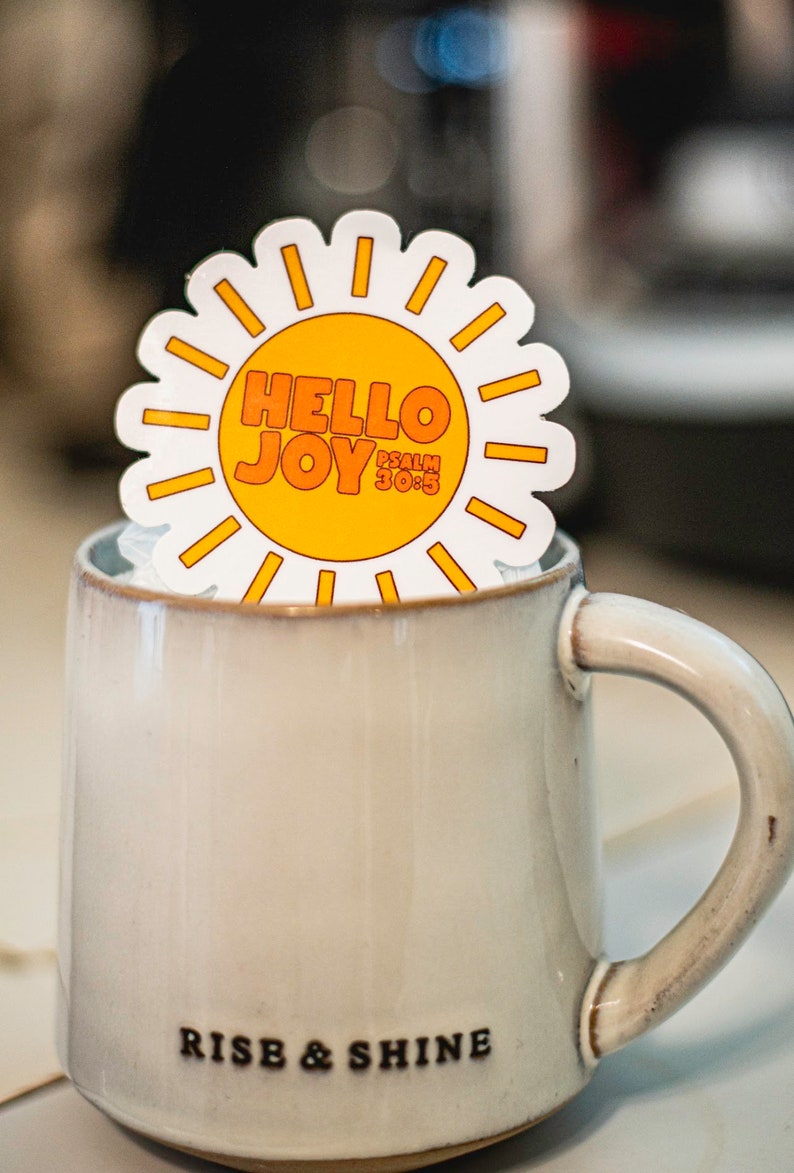 Hello Joy Sticker - Etsy