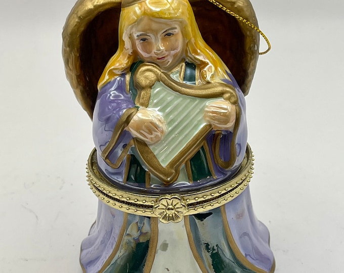 Vintage Best-ever Revolving Musical Angel B and E Sales Co. Japan W/box ...