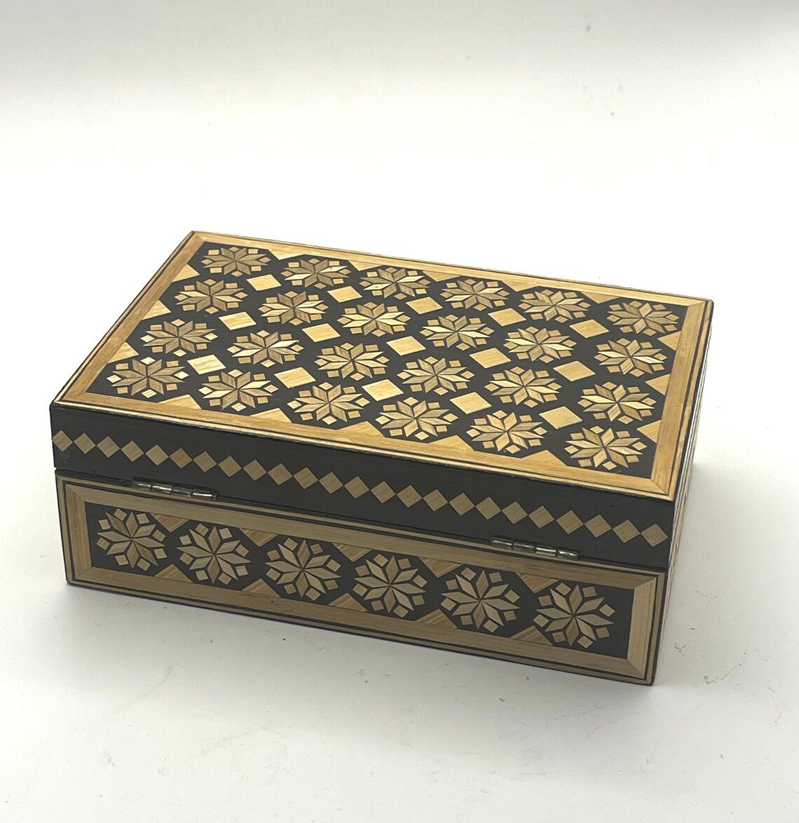 Micro Mosaic Wooden Inlay Box Storage Box Wood Tile Design - Etsy