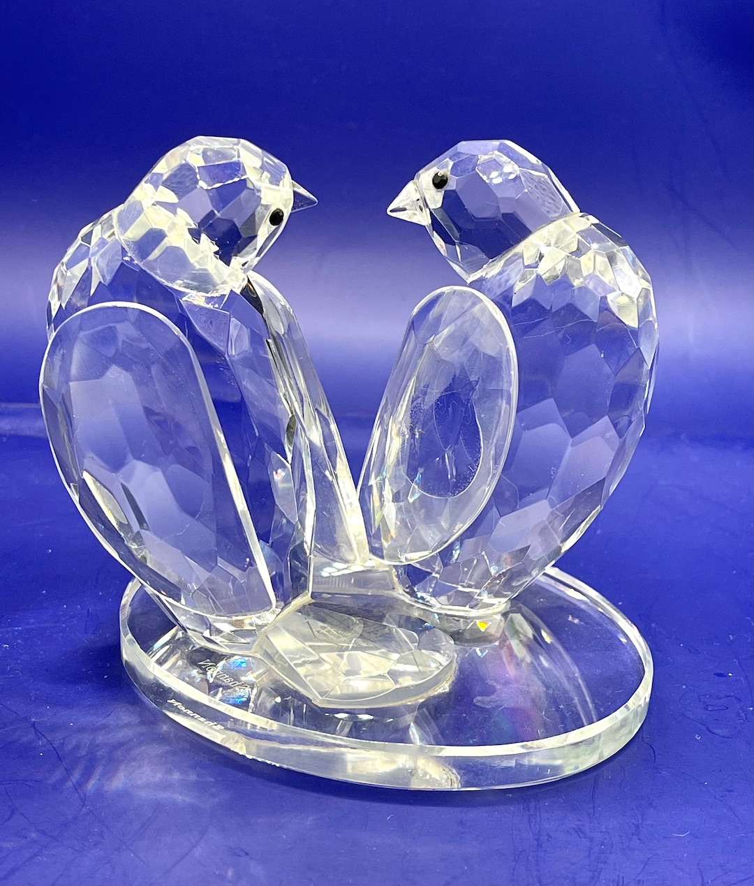 Shannon Designs of Ireland Crystal Penguins Paperweight - Etsy