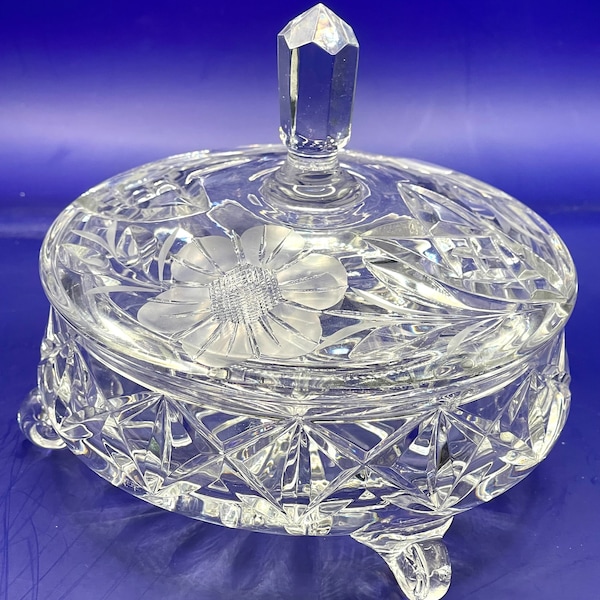Crystal Dish - Etsy