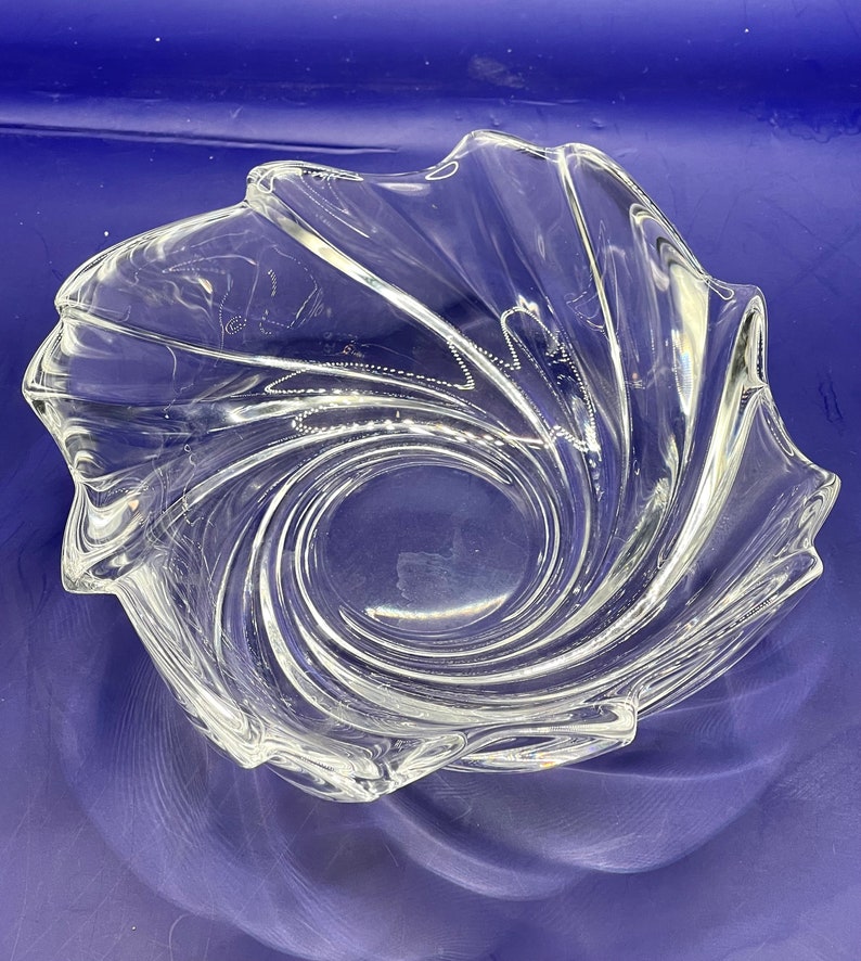 Claire Burke Crystal ~ Vintage Wave Pattern ~ Made in France - Etsy