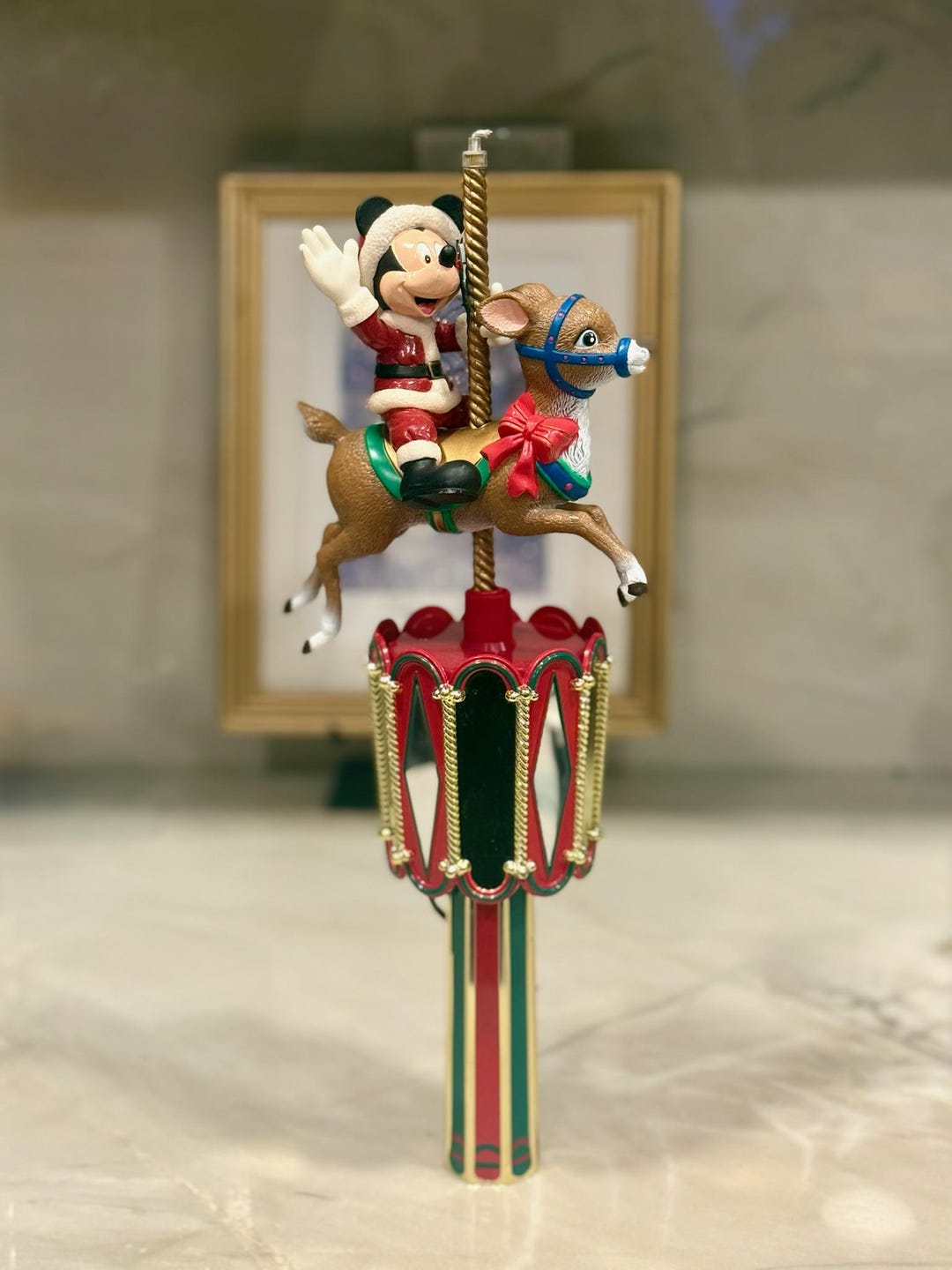 Vintage Mr Christmas Disney Mickey Tree Topper - Etsy