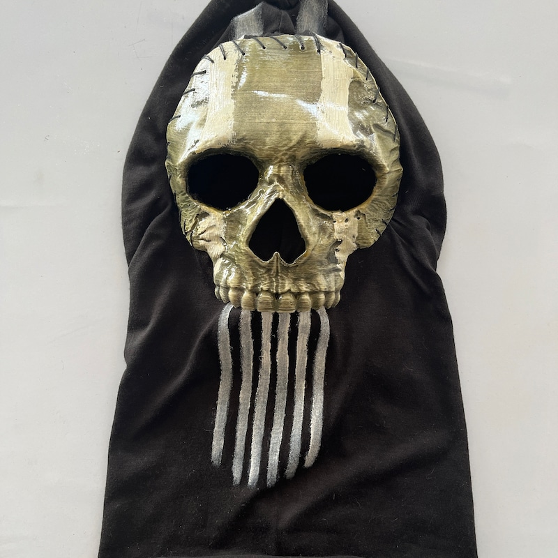 Cod Ghost Mask - Etsy