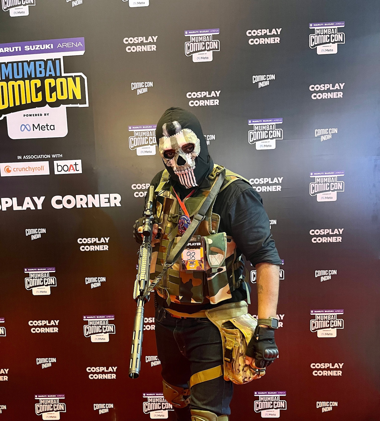 Ghost Mask - Operator Ghost, Codmw2 Classic Version - Etsy