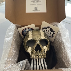 Ghost Mask - Operator Ghost, Codmw2 Classic Version - Etsy