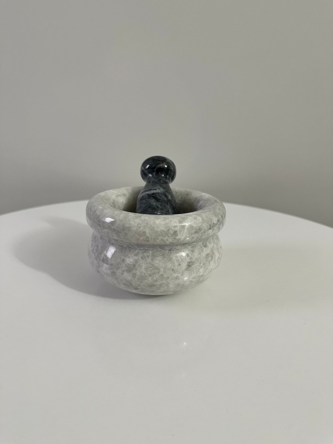 Handmade Onyx Marble Stone Mortar and Pestle, Kitchen, Dinner Table ...