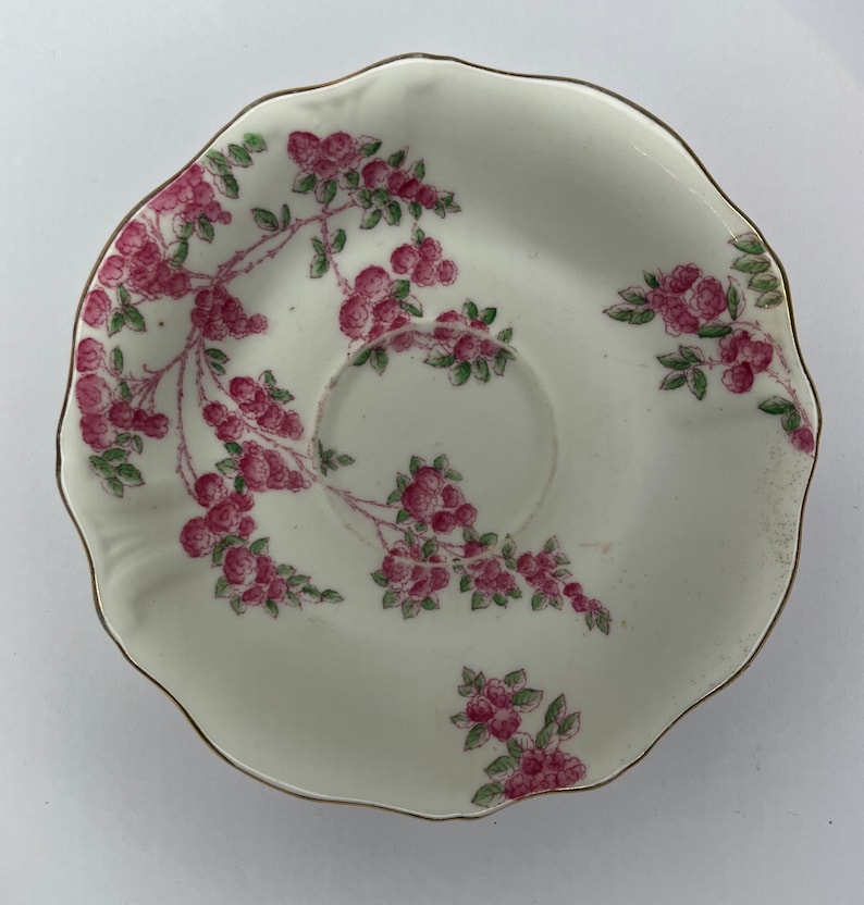 Antique Hammersley Bone China Saucer - Etsy