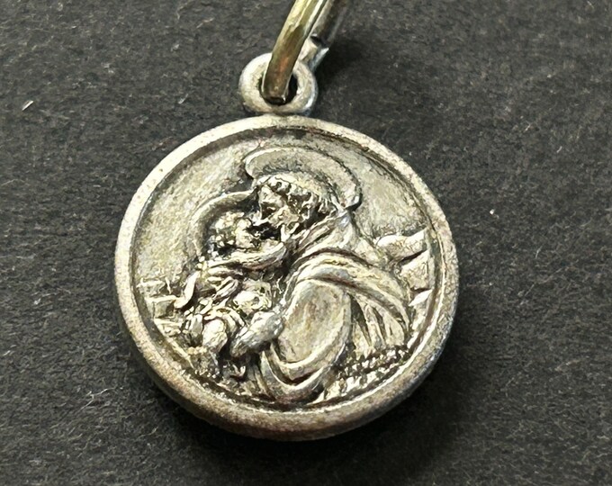 Vintage St Anthony Relic Religious Medal, Patron Saint of Lost Things ...