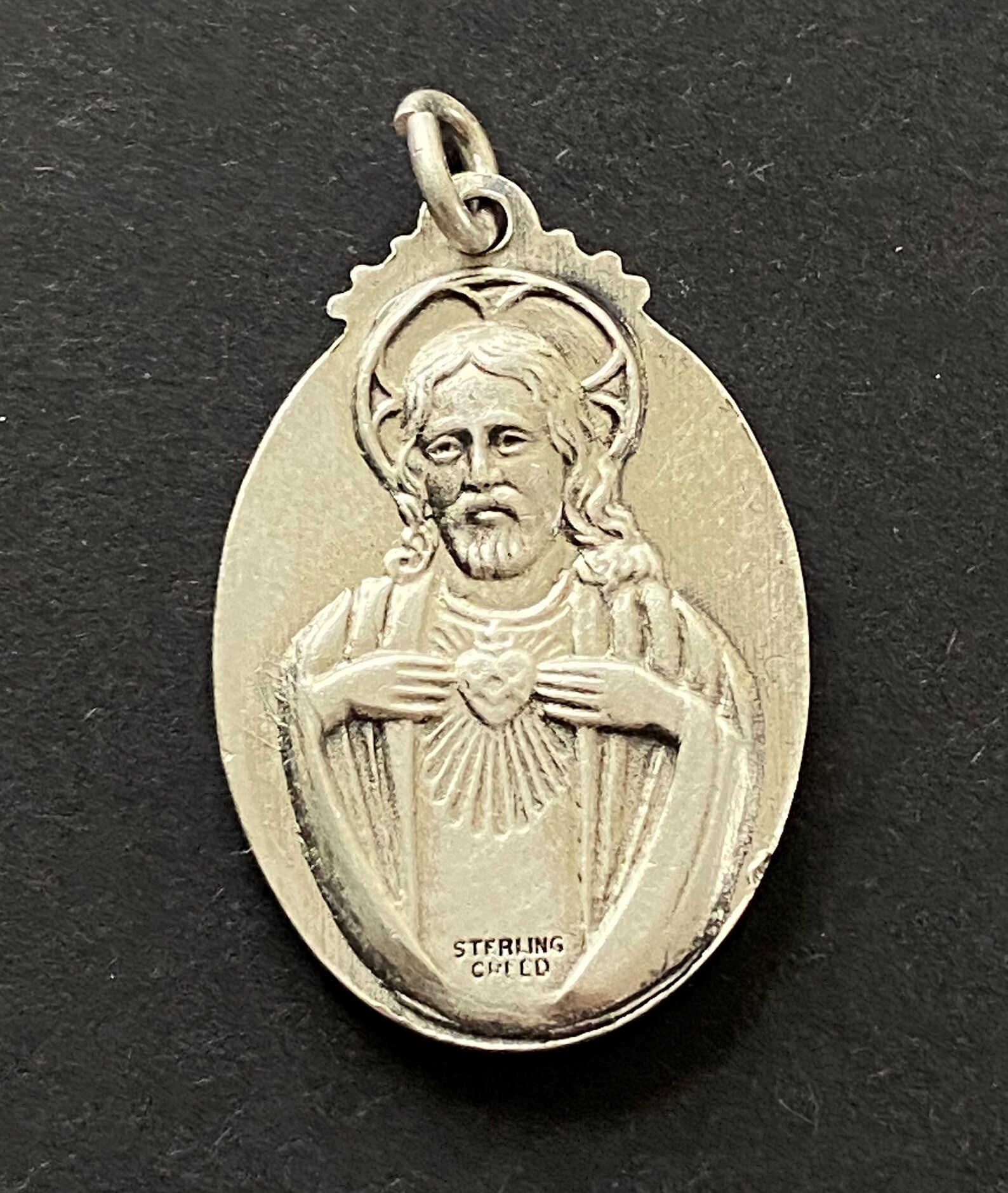 Vintage Sterling Silver Good Samaritan Club Medal love - Etsy