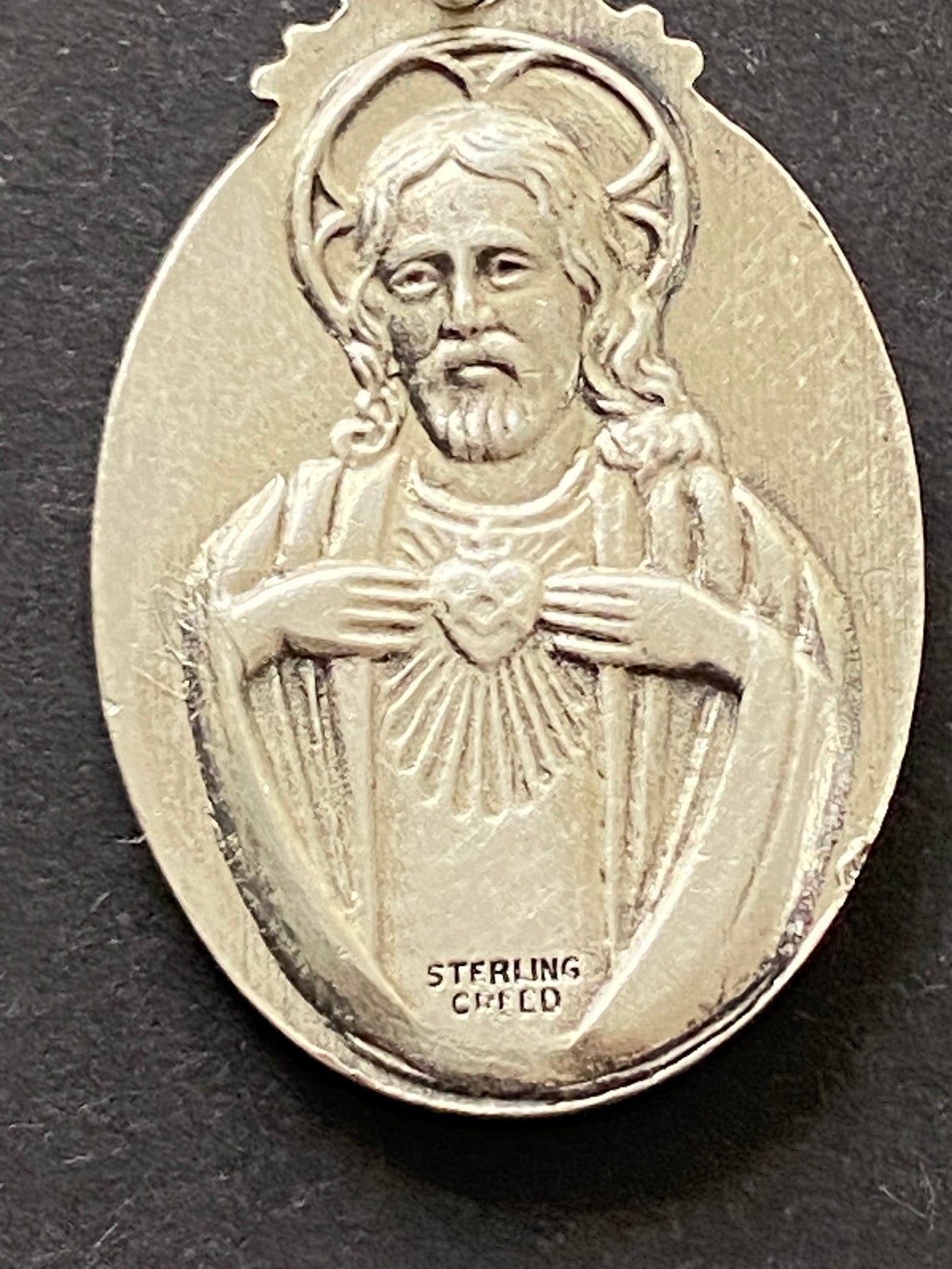 Vintage Sterling Silver Good Samaritan Club Medal love - Etsy