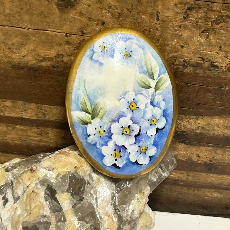 Porcelain Brooch - Etsy