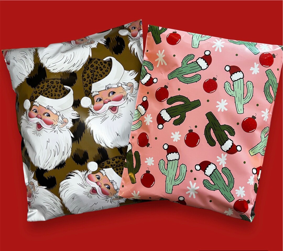 10x13 Christmas Variety Pack Poly Mailers - Etsy