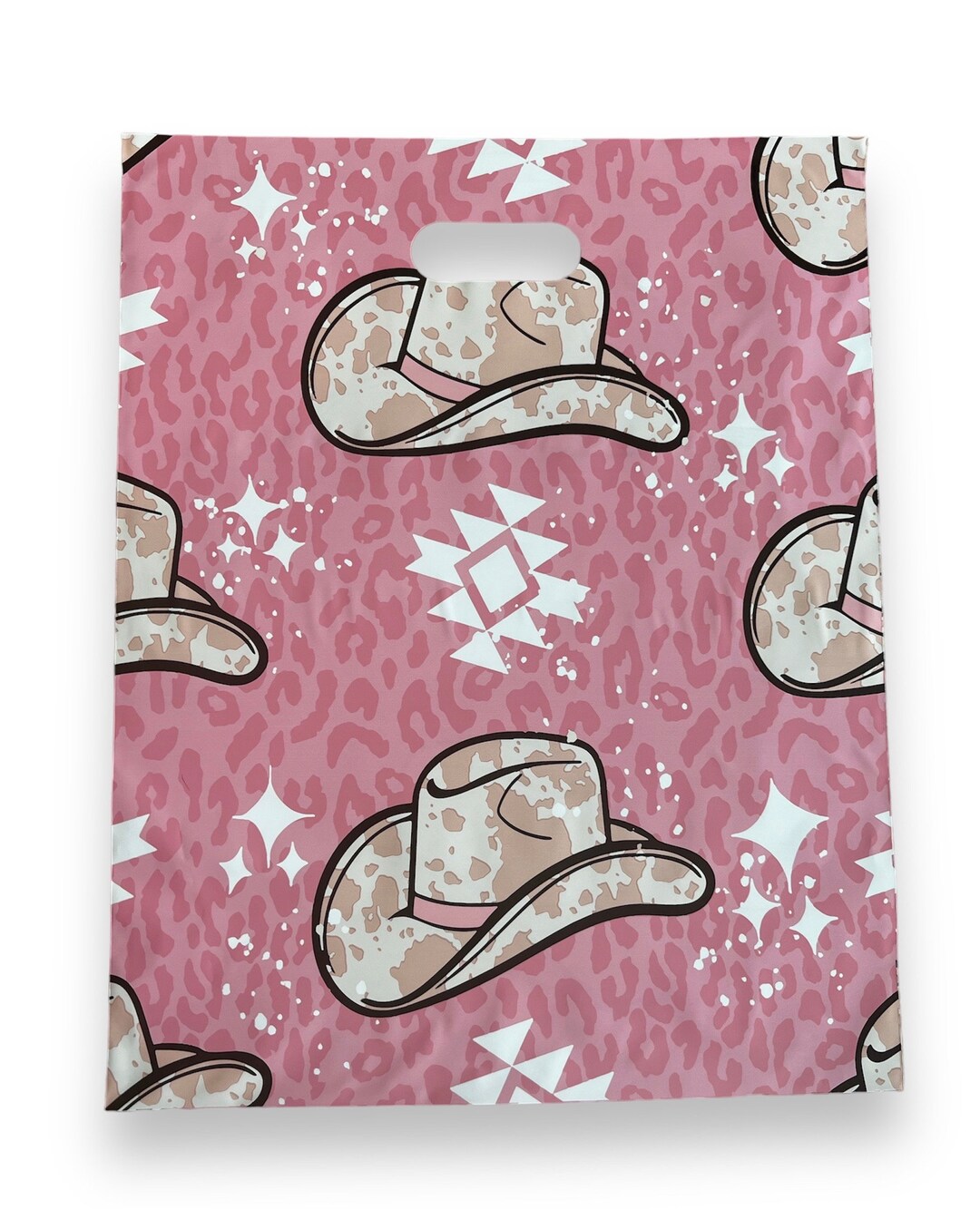 12x15 Trendy Cowgirl Merchandise Bag / Shopping Bag / Retail Bag - Etsy