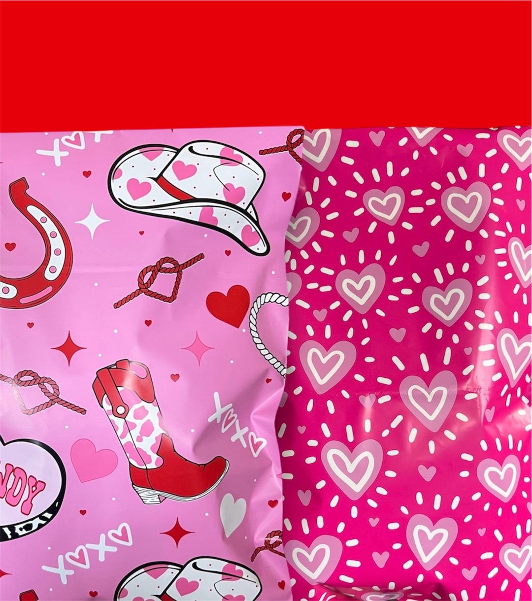 10x13 Valentine Variety Pack Poly Mailers - Etsy