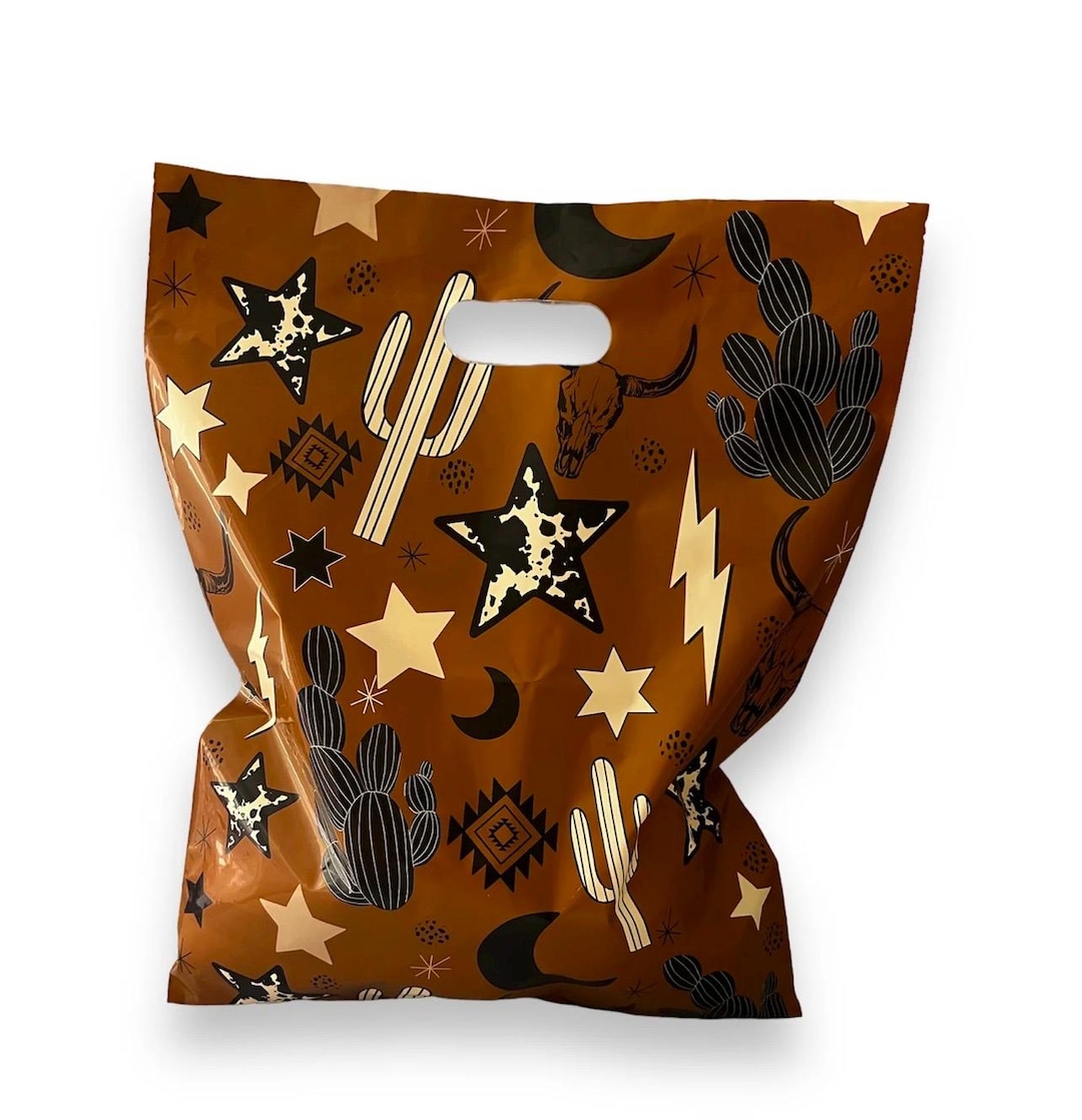 12x15 Wild Wild West Merchandise Bag / Shopping Bag / Retail Bag - Etsy
