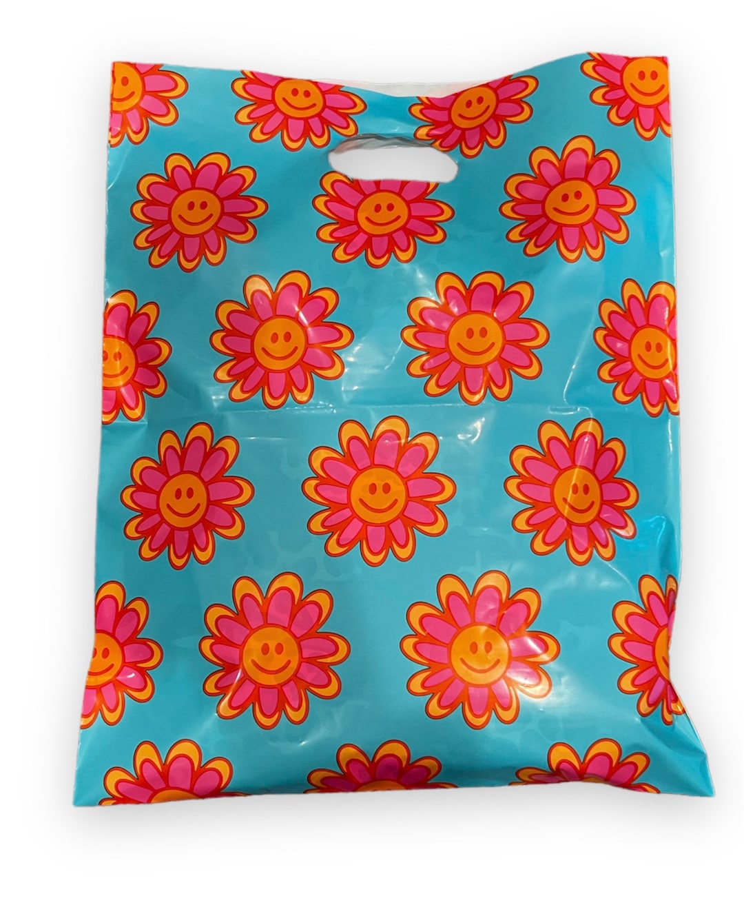 12x15 Retro Smiles Merchandise Bag / Shopping Bag / Retail Bag - Etsy