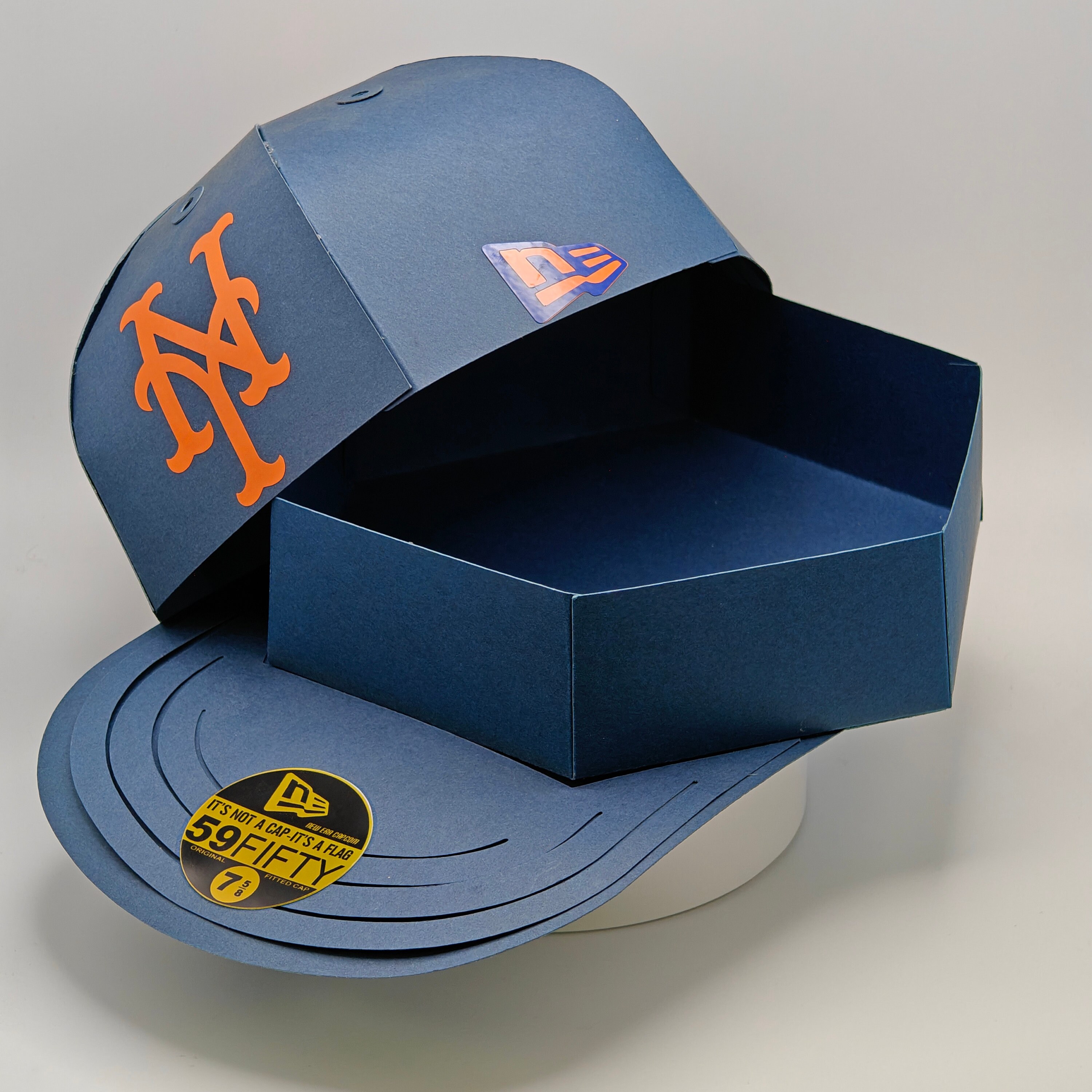 Hat Gift Box | Baseball Cap Gift, Empty Favor Box, Valentines Day, Hat ...
