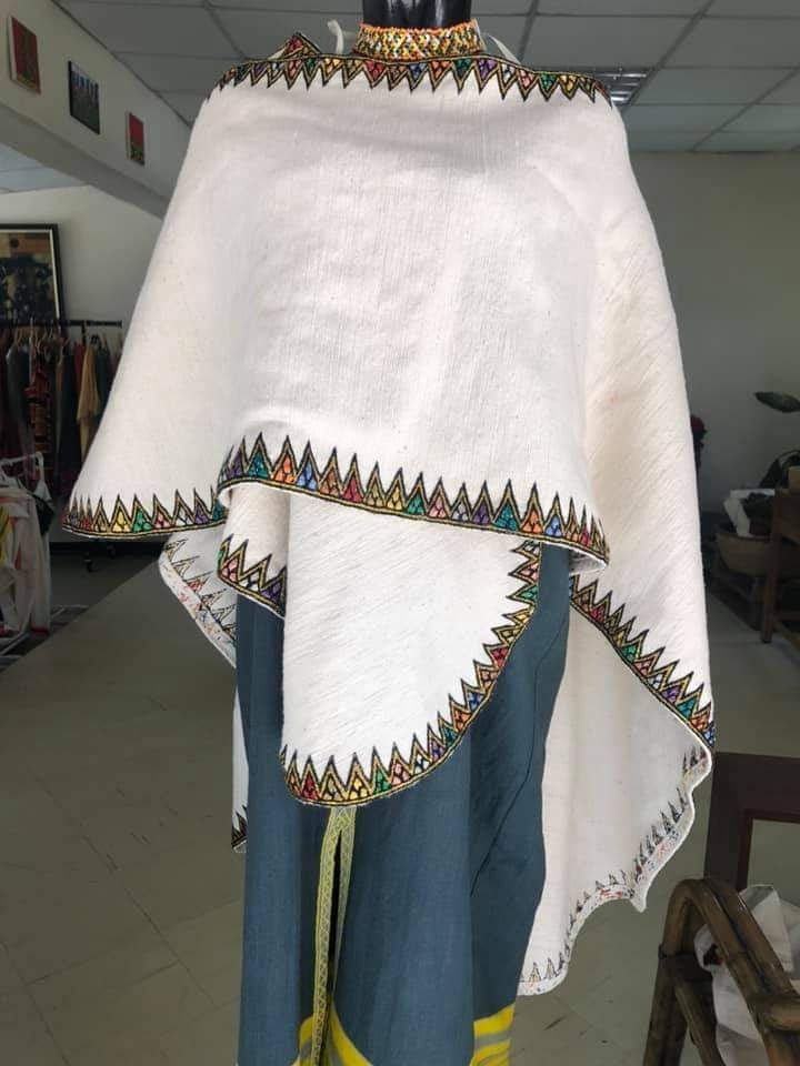 Ethiopian Habesha Gown(top) Traditional Fetele Unique Tebebe, Gift for ...