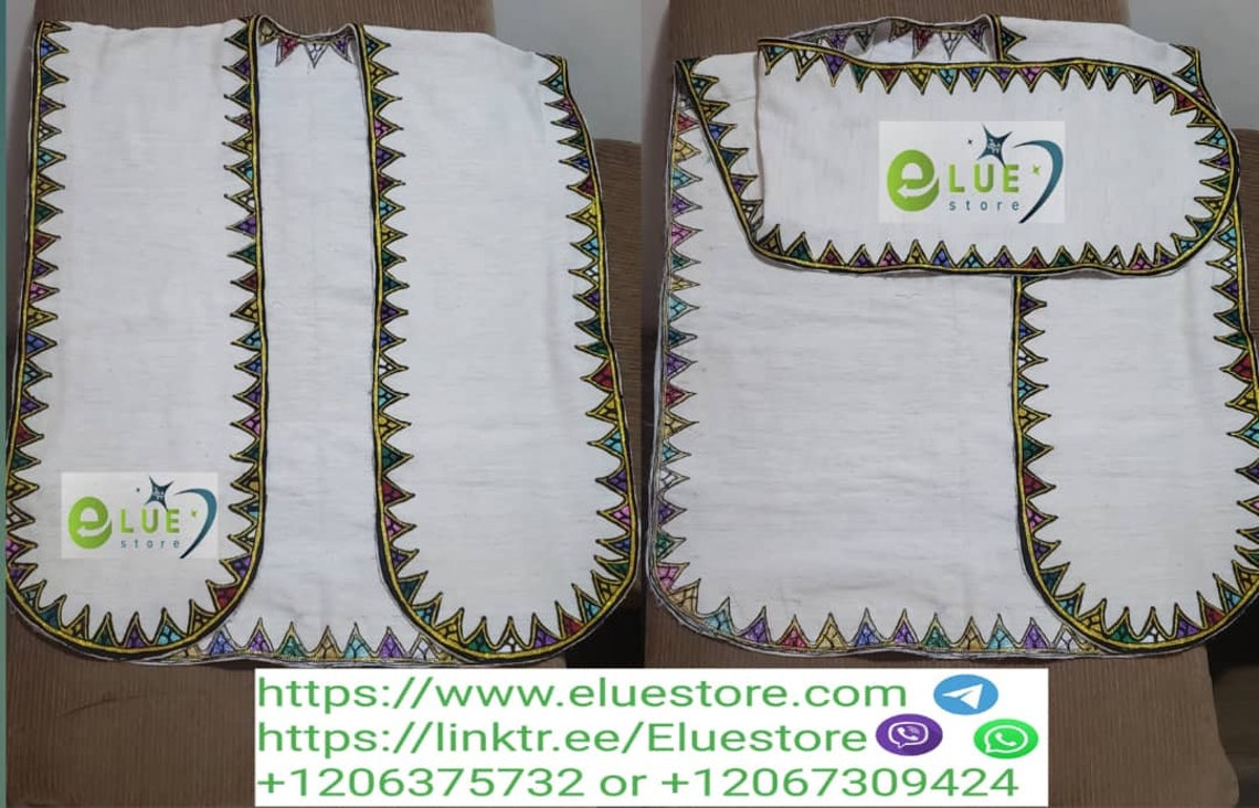 Ethiopian Habesha Gowntop Traditional Fetele Unique Tebebe, Gift for ...