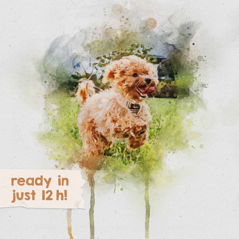 Custom Dog Art - Etsy