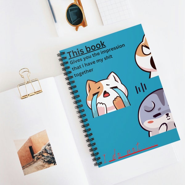 Cat Lines Book - Etsy