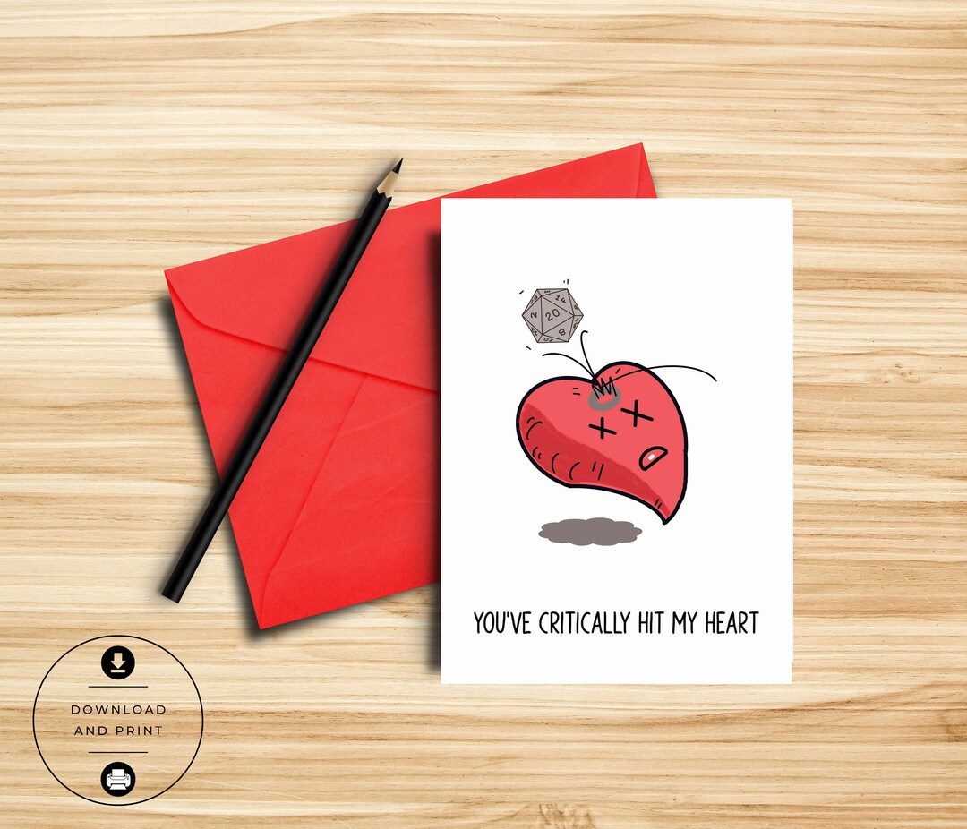 Dungeons and Dragons Birthday Card D&D Birthday Card - Etsy