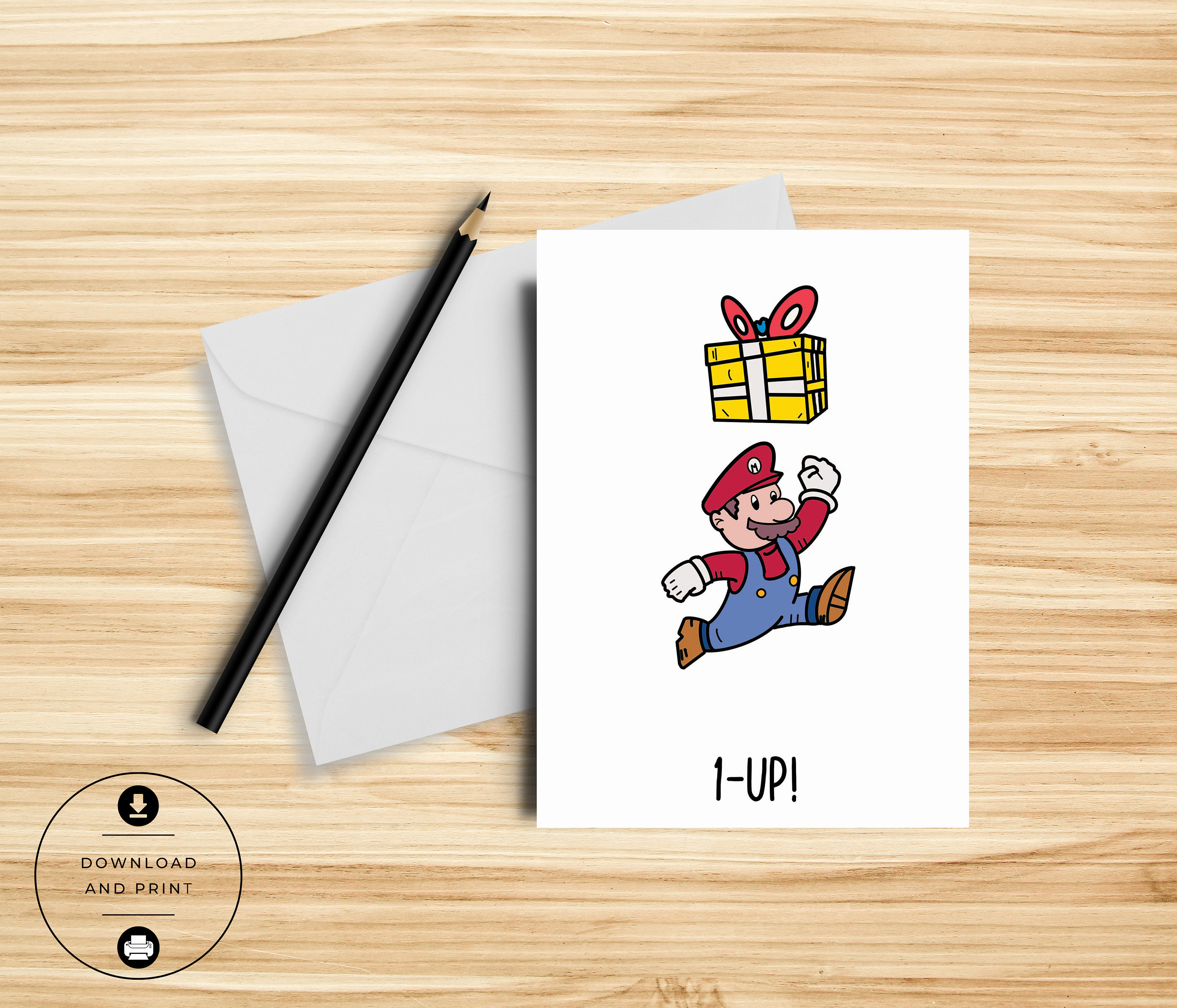 Video Game Birthday Card Gamer Birthday Card Funny Cute Card Pun Card ...