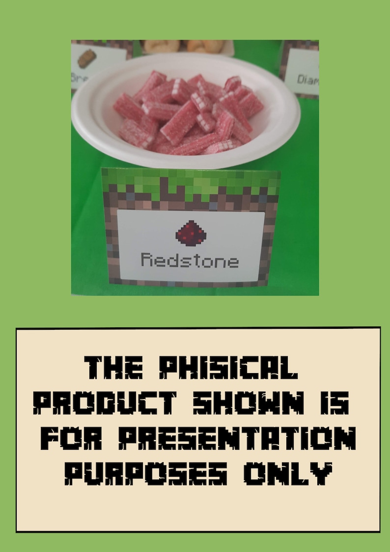 12 Food Tent Cards, Food Labels, Gamer Birthday, Video Game Party ...