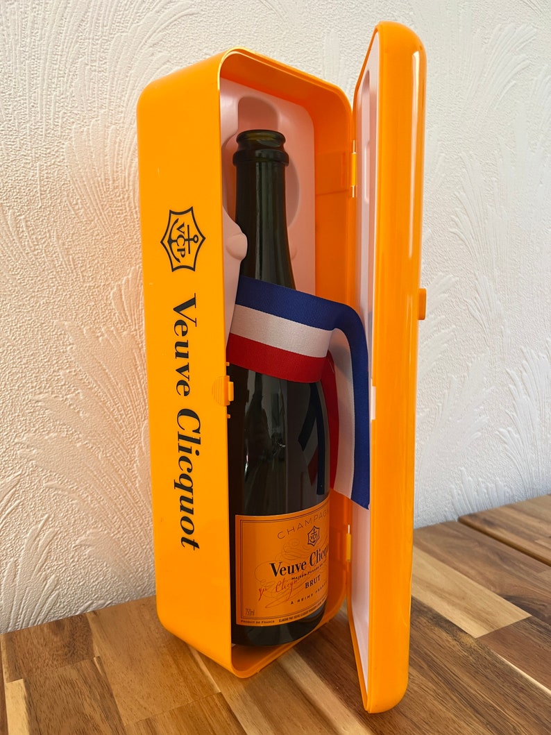 French Veuve Clicquot Fridge Box, Champagne, Gift, VCP Collectible ...