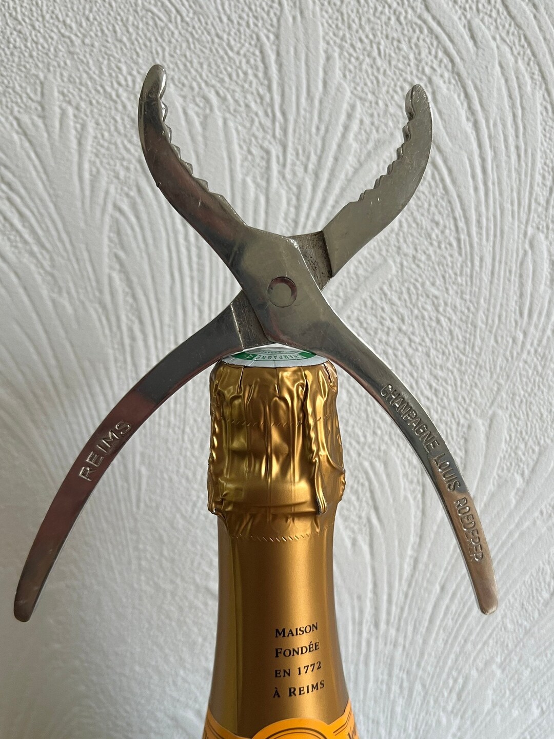 Louis Roederer Champagne Opener, Pliers, Wine Collectors, French Wine ...