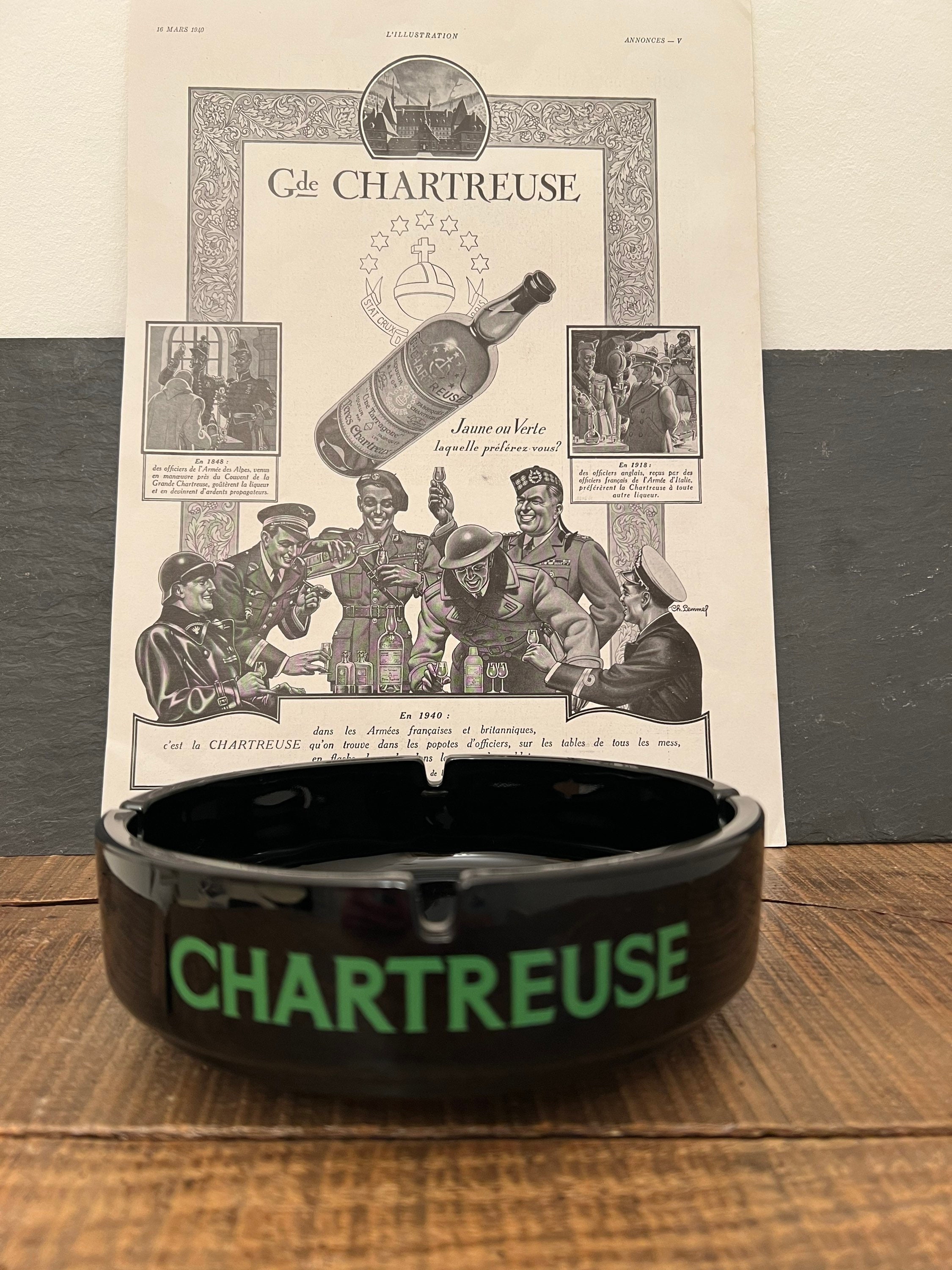 Rare Set of Astray and French Vintage Chartreuse Advertisement - Etsy