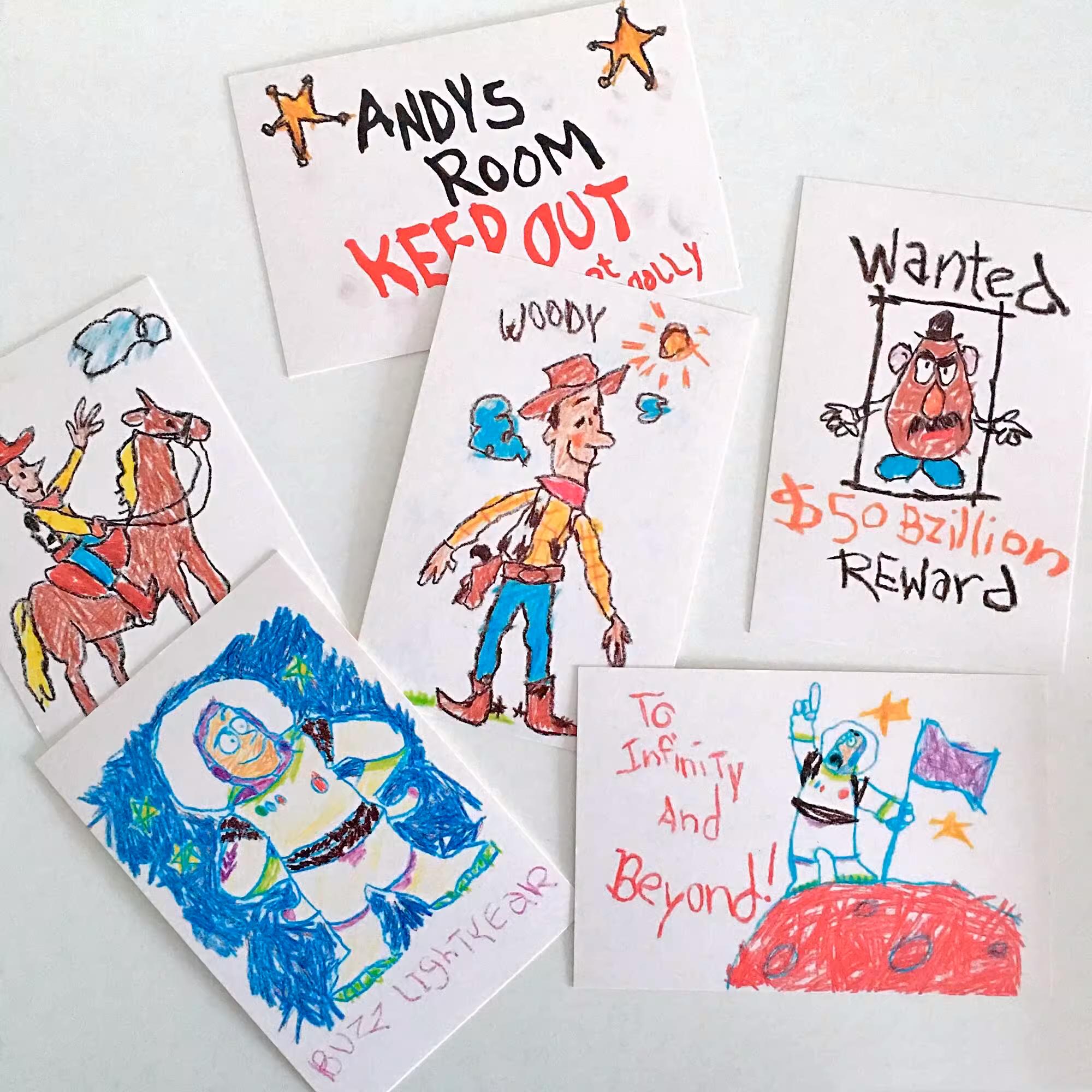 Toy Story Drawing Template