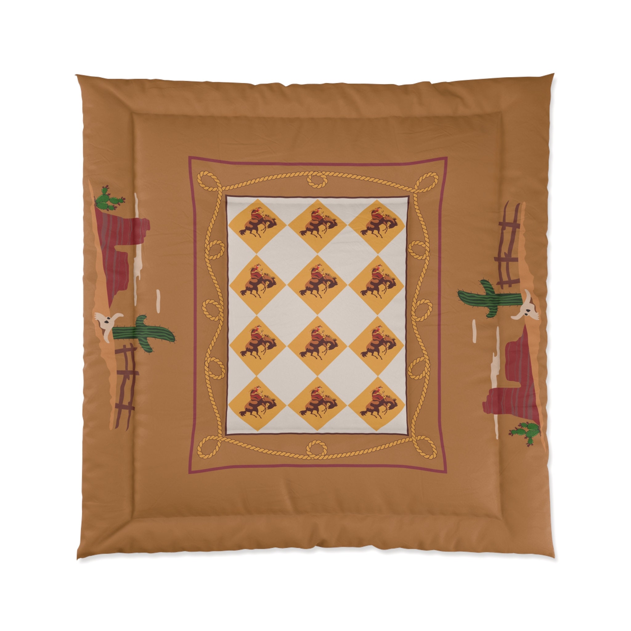 Andy’s Room Woody Comforter | Toy Story Western Quilt Bedding | Cowboy ...