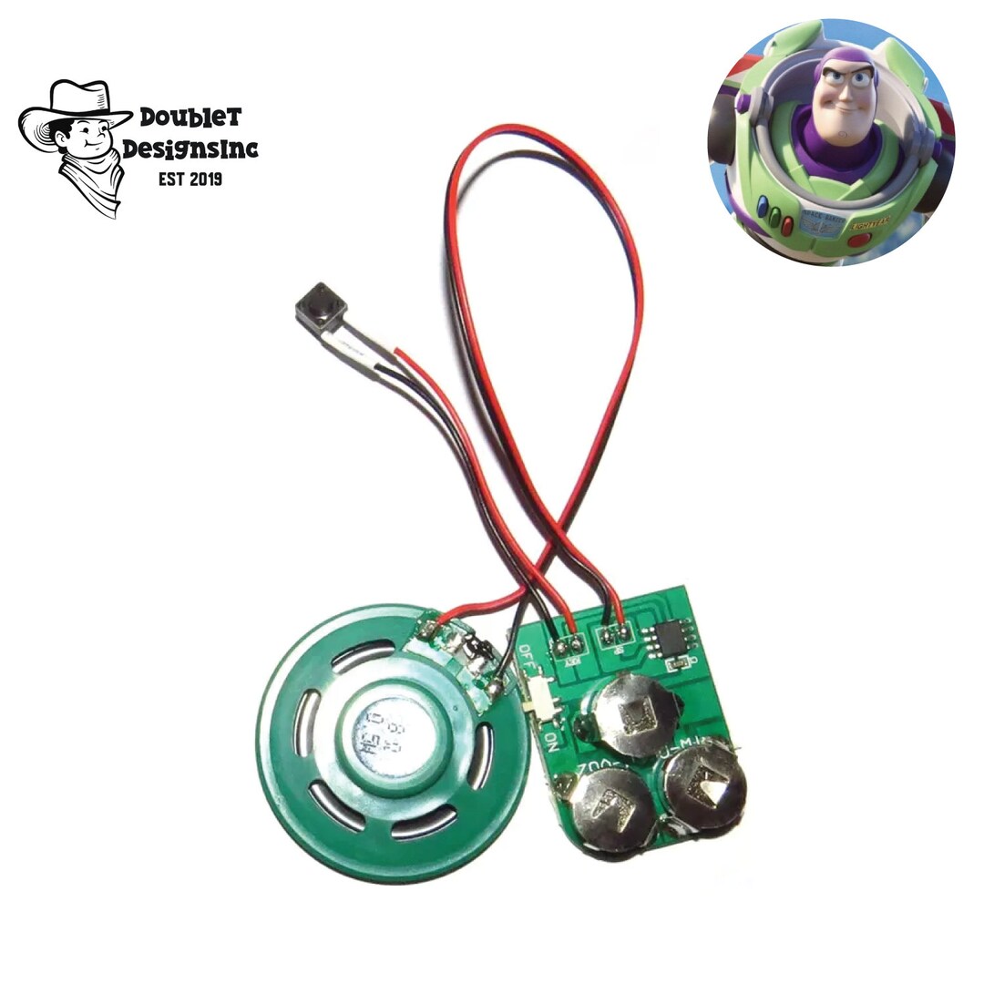 Buzz Lightyear Multi Phrase Voice Simulator, Sound Module, Voice ...