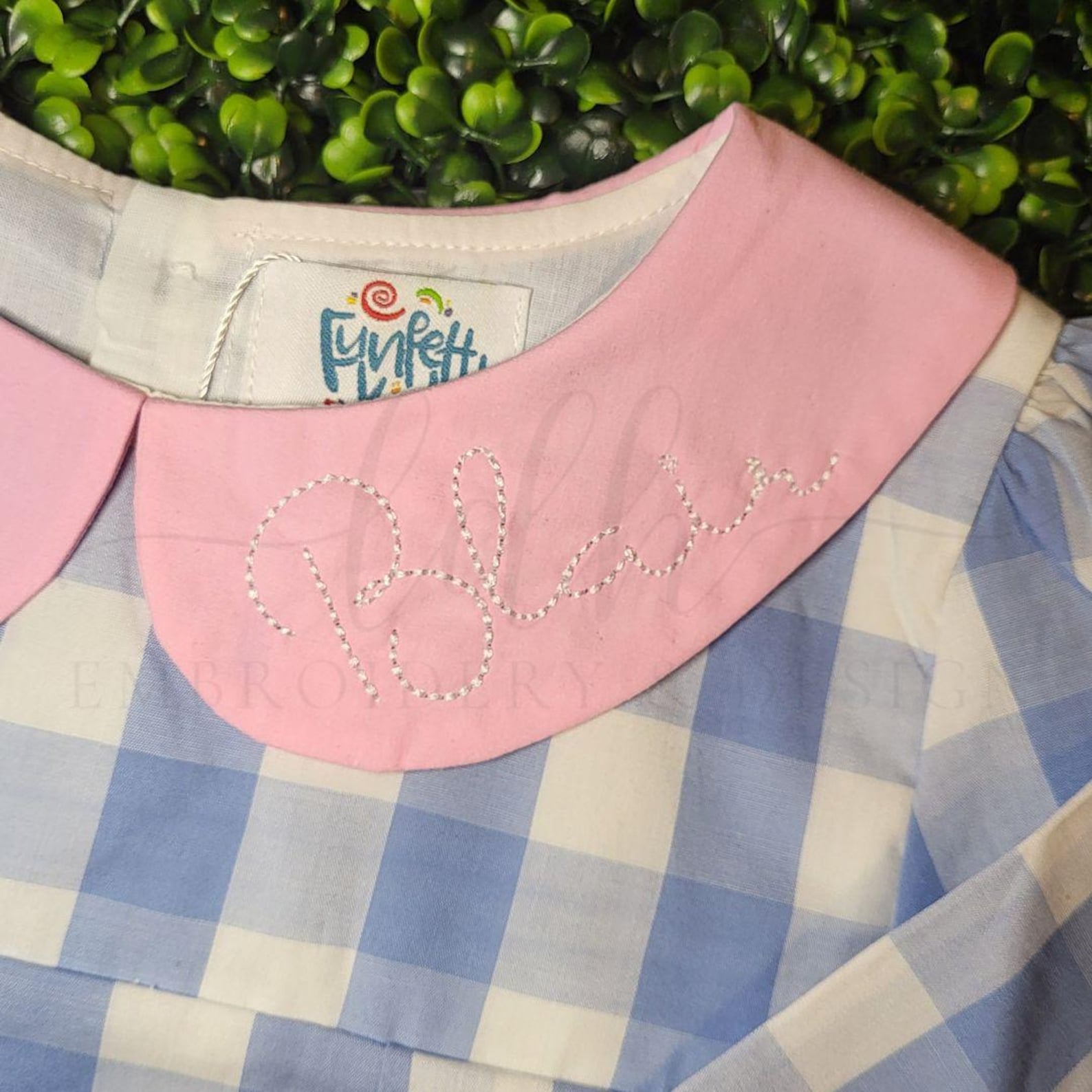 Blake Handwritten Script Bean Stitch Machine Embroidery Font Quick ...