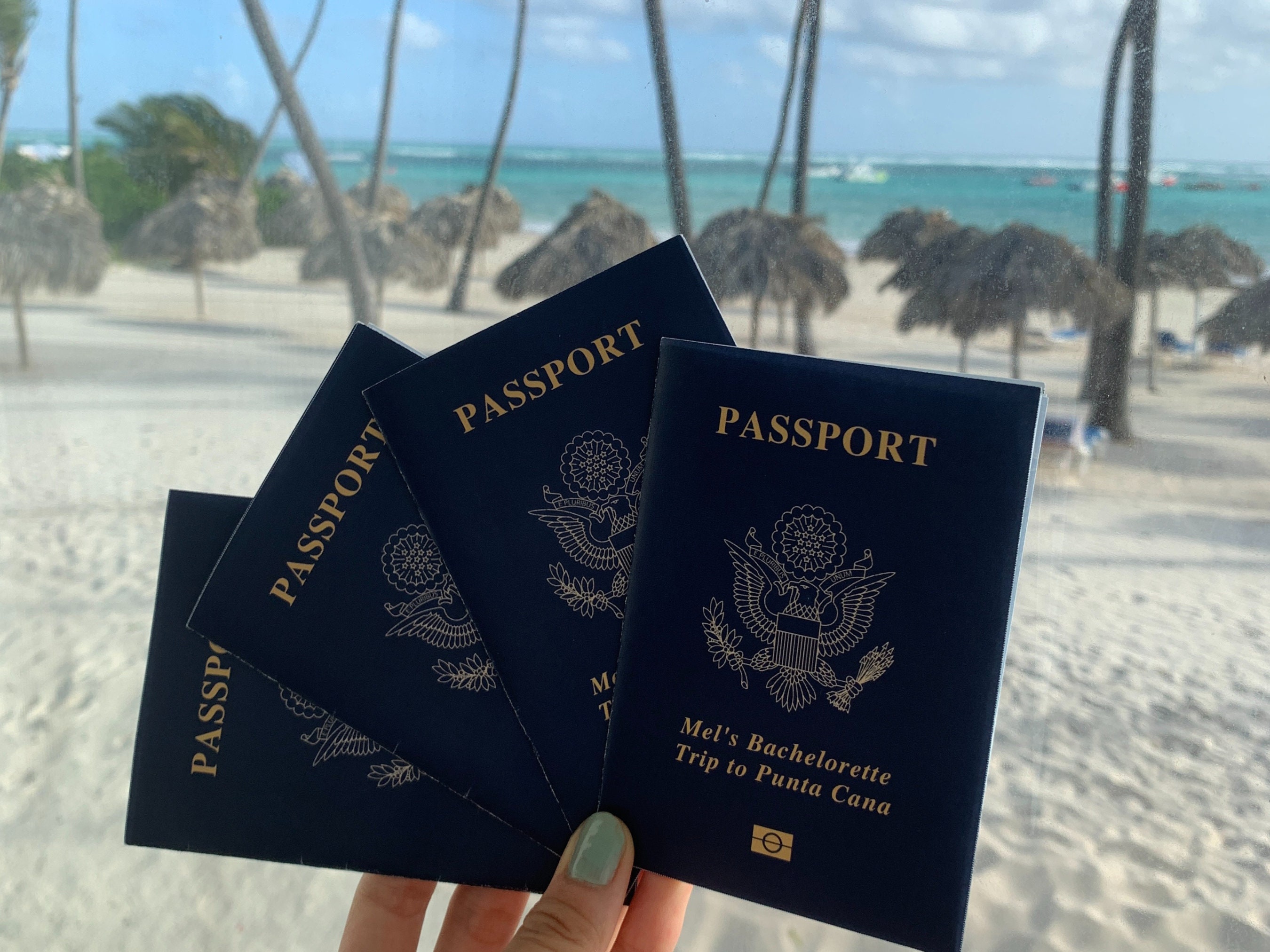 Passport DIY: Bachelorette, Spring Break, Summer Vacation, Beach Trip ...