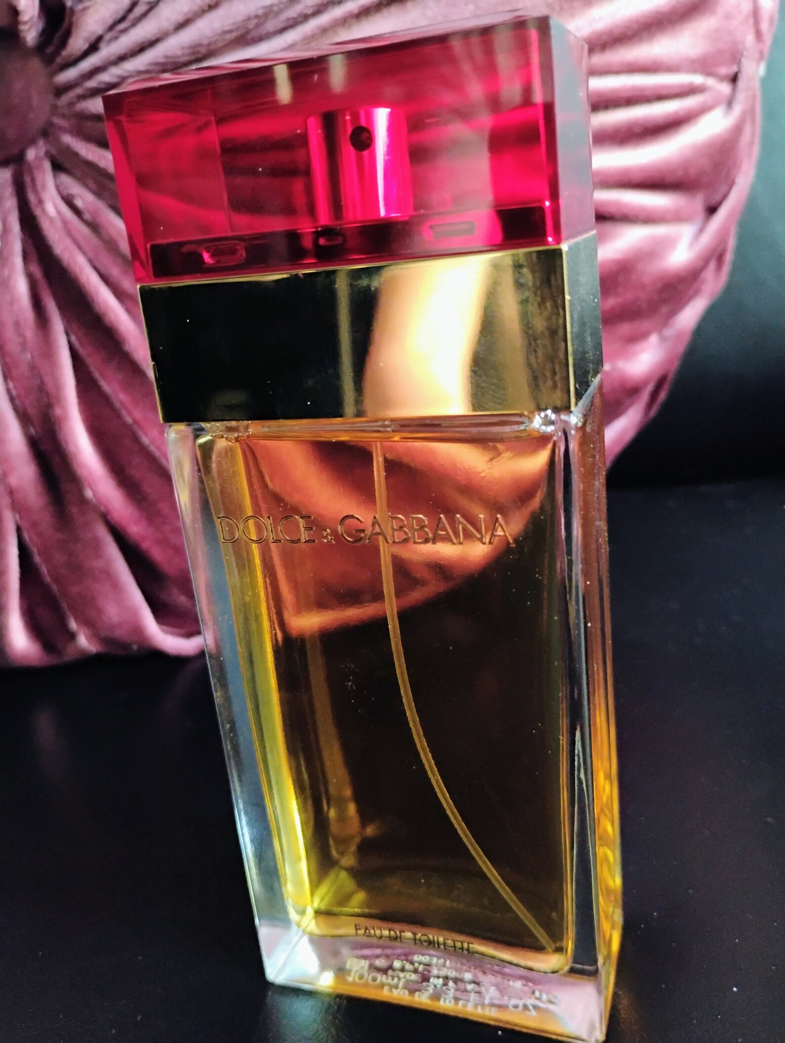 DOLCE and GABBANA Red Cap Perfume for Women- 3.3 Fl.oz. Made in France ...