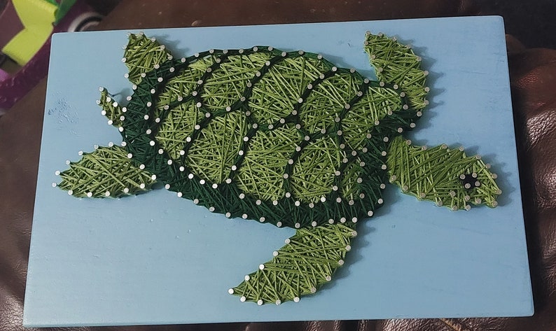 Sea Turtle String Art - Etsy
