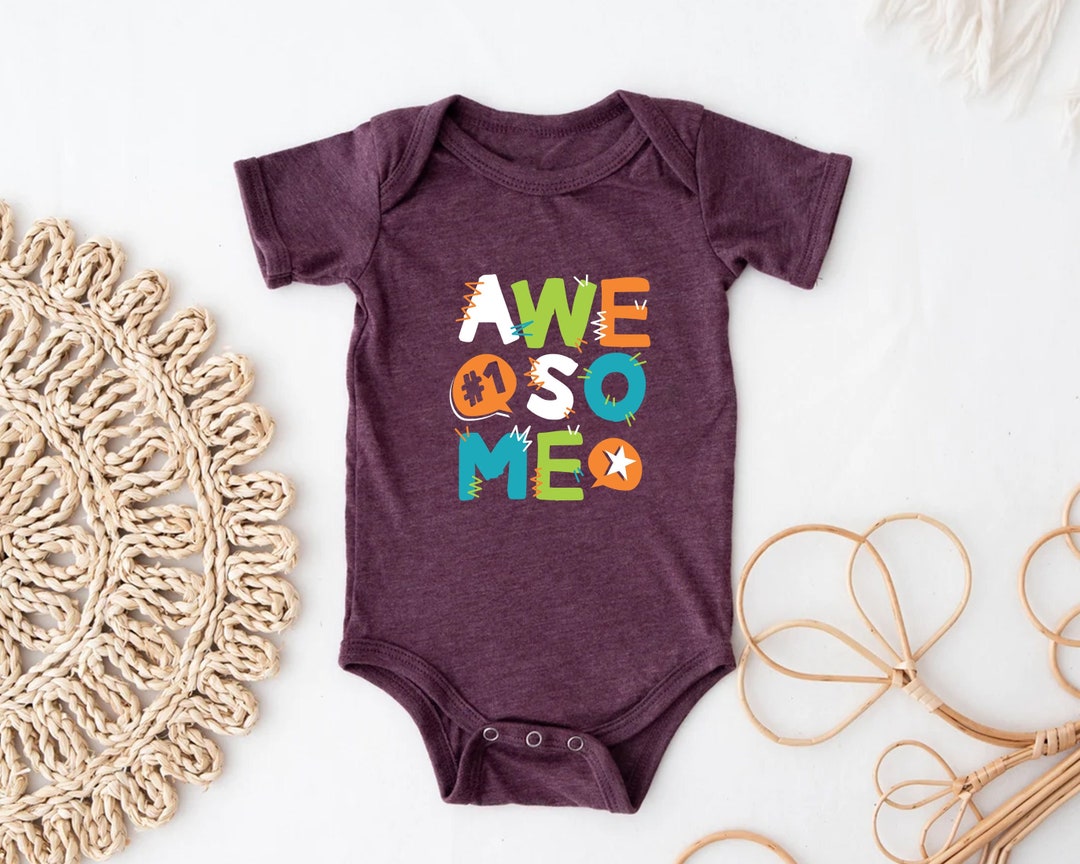 Awesome Onesie, Baby Onesie, Cute Baby Bodysuit, Baby Clothes, Newborn ...