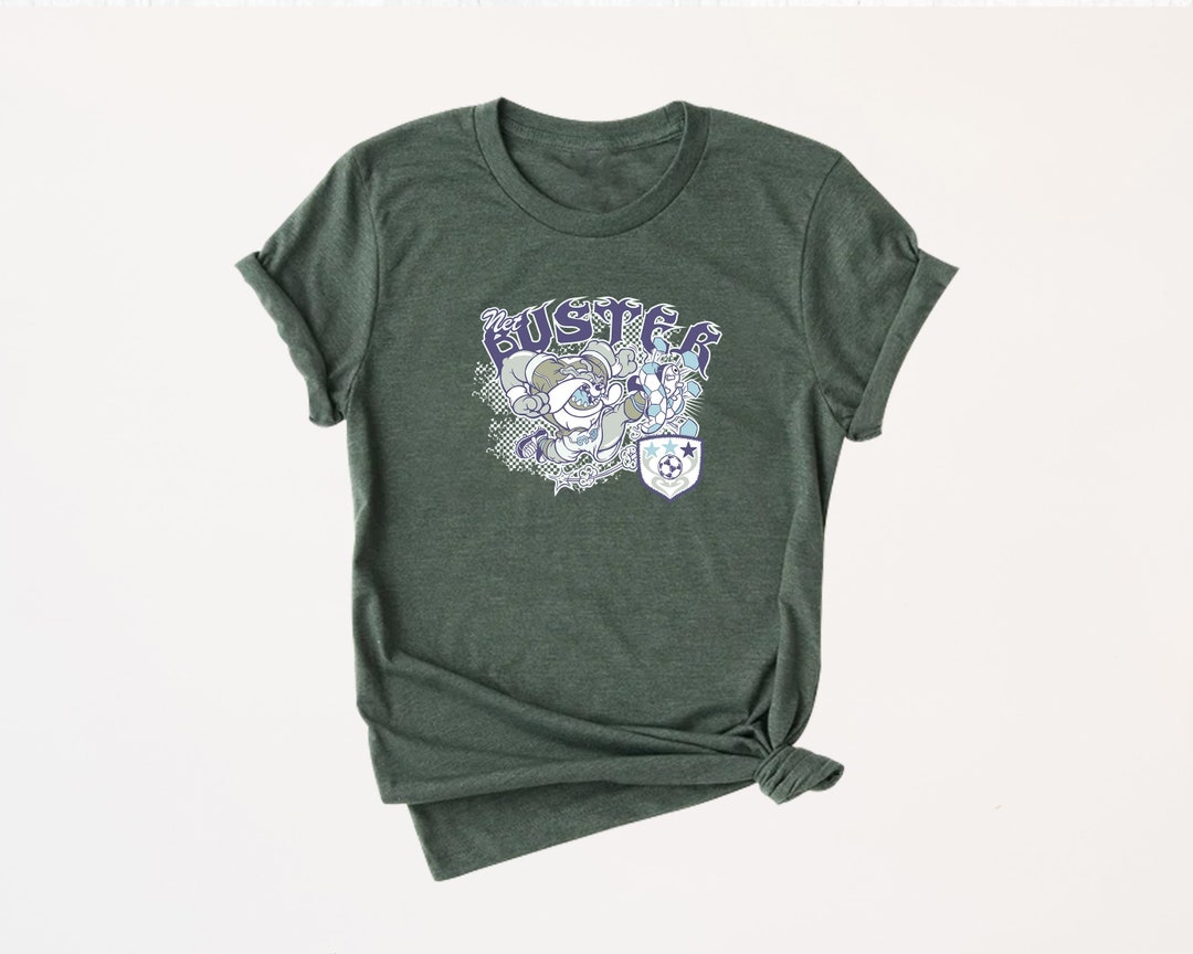 Net Buster Football Shirt: Cartoon Dog Sports Tee - Etsy