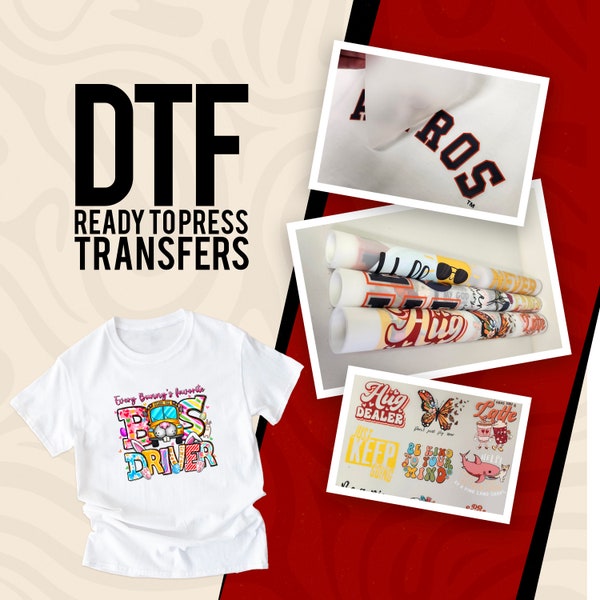 Heat Transfer Designs Ready to Press - Etsy